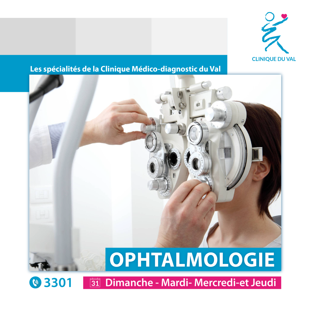 Ophtalmologie | Clinique du val